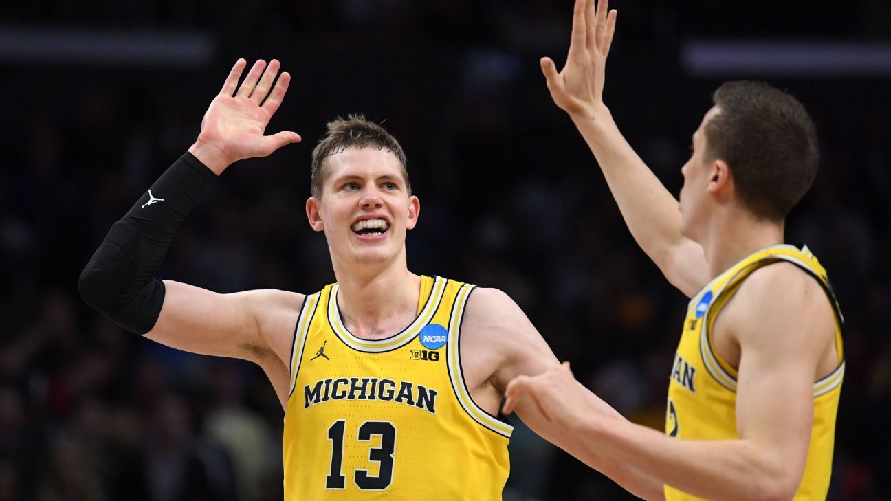 Michigan junior Moe Wagner enters NBA draft, will sign with agent - ESPN