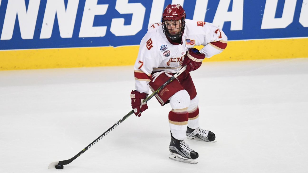 San Jose Sharks sign Dylan Gambrell to entry-level contract - ESPN