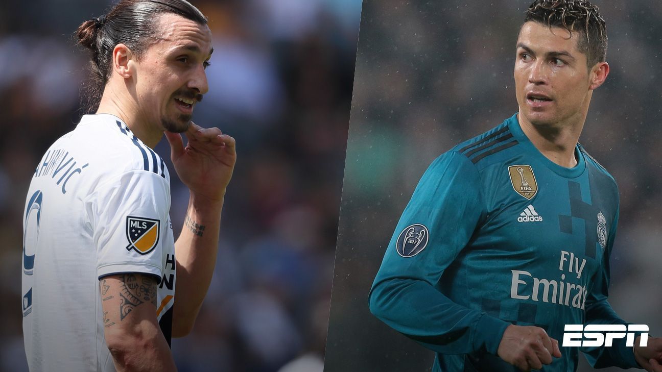 Ibrahimovic: La chilena de Cristiano fue mejor que mi debut con Galaxy ...