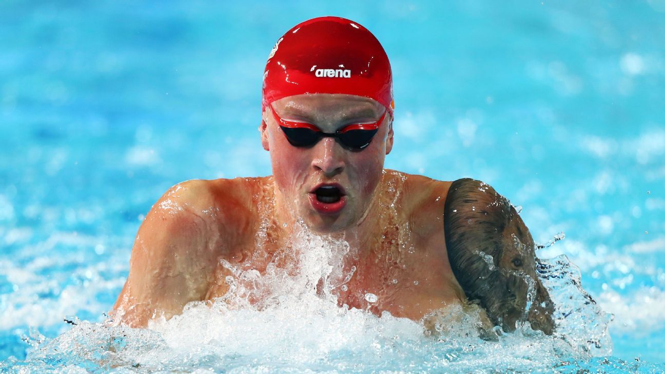 Adam Peaty breaks 100m breaststroke world record at European ...