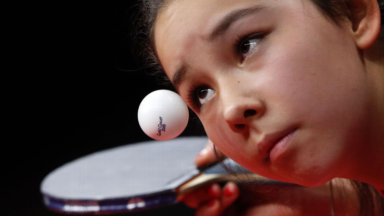 Wales' 11-year-old table tennis star Anna Hursey continues to shine on ...