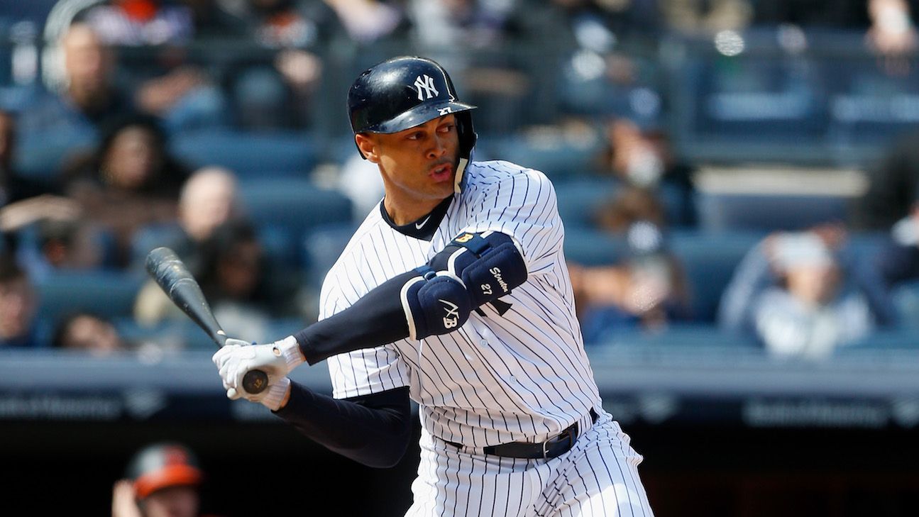 Yankees mueven a Giancarlo Stanton en el orden al bat - ESPN
