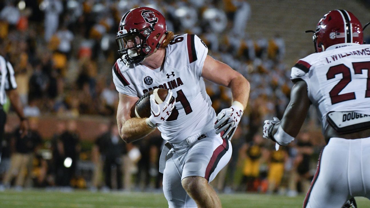 Hayden Hurst se convirtió en el primer ala cerrada reclutado en el ...