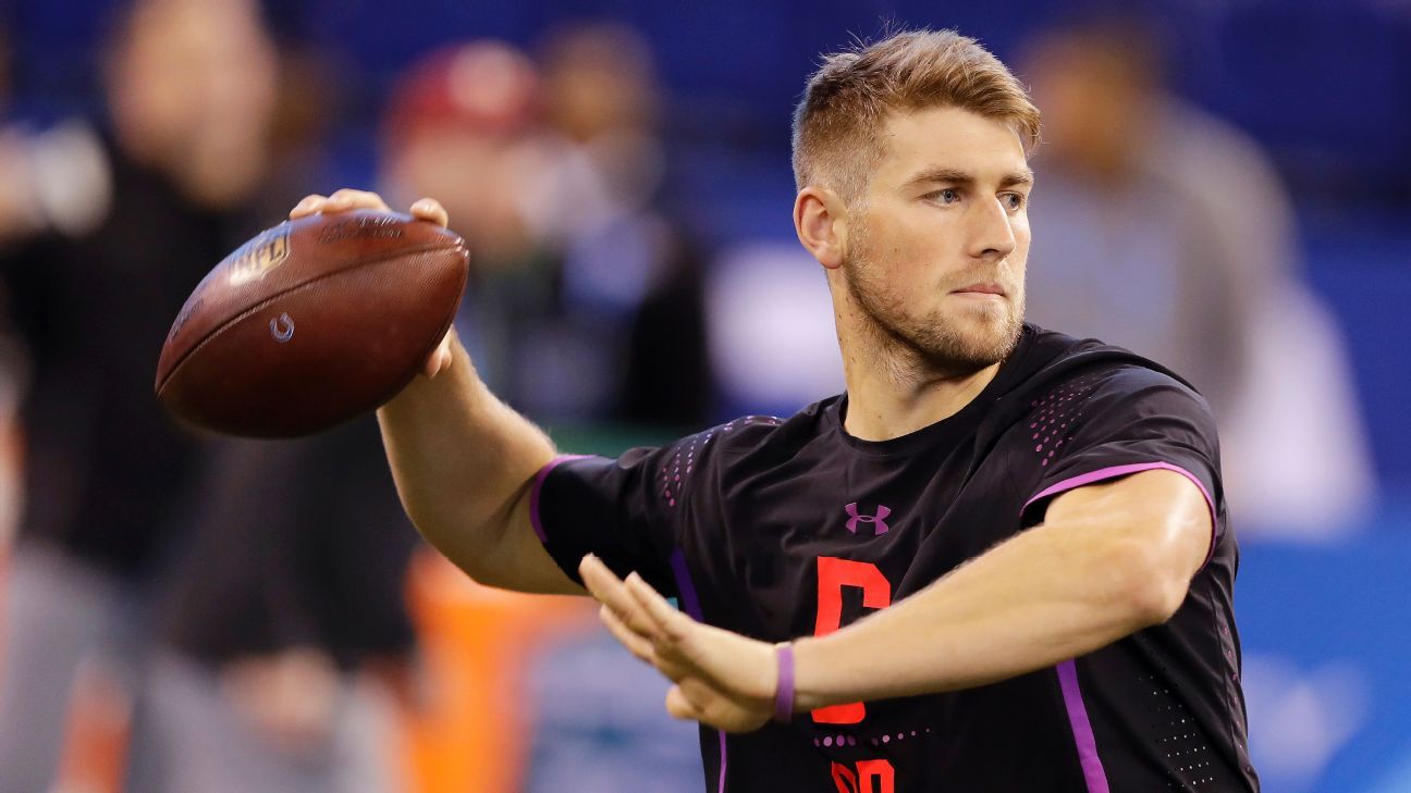 Danny Etling, 11th QB off the board, goes to Patriots in 7th round - ESPN