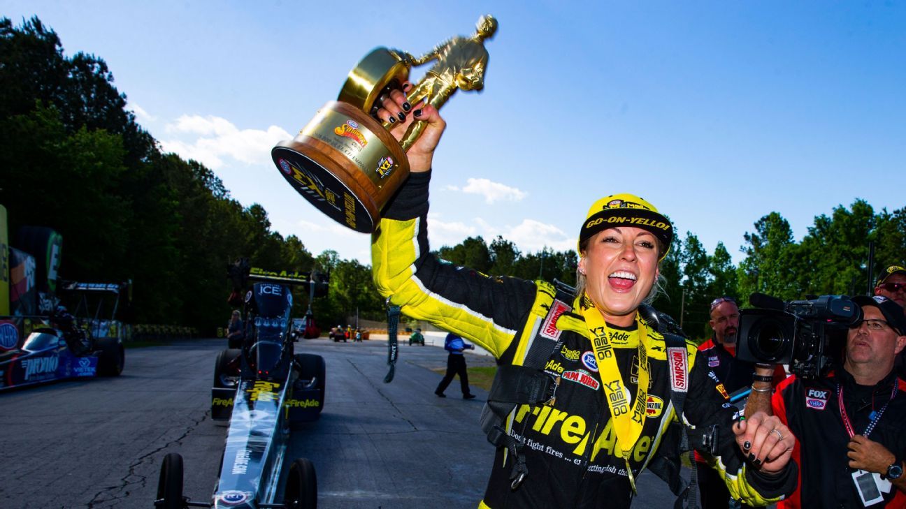 Leah Pritchett takes Top Fuel title at Southern Nationals - ESPN