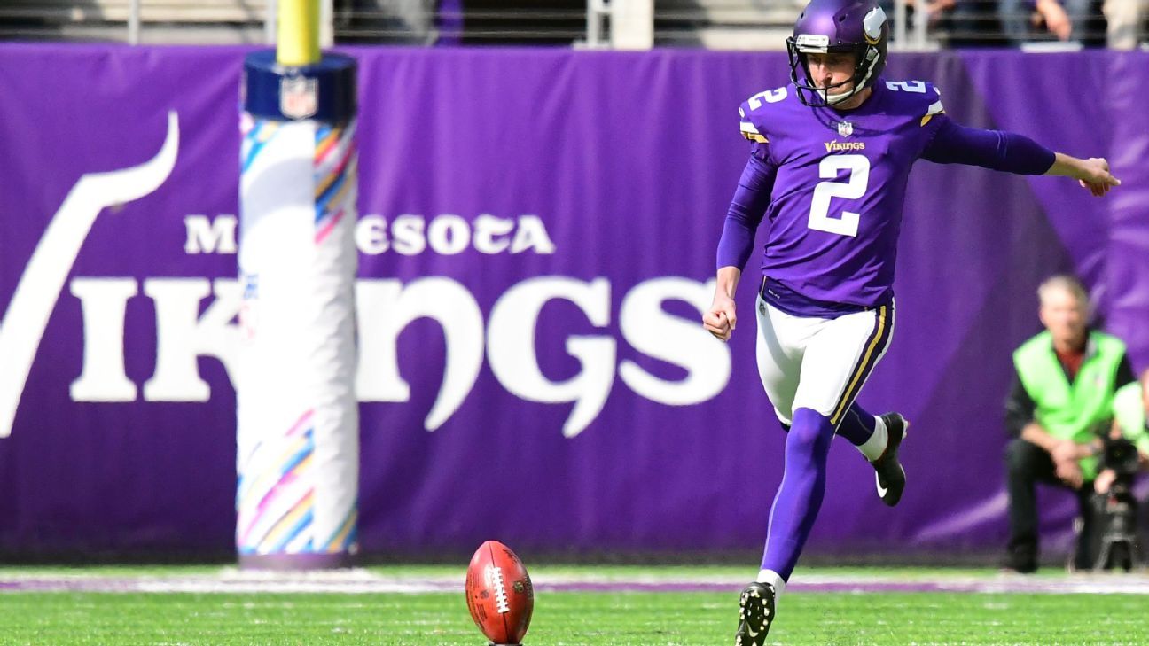 Minnesota Vikings cut kicker Kai Forbath, give job to rookie Daniel ...