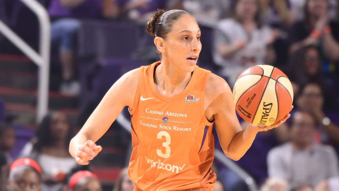 Diana Taurasi leads Phoenix Mercury past Dallas Wings in WNBA season ...