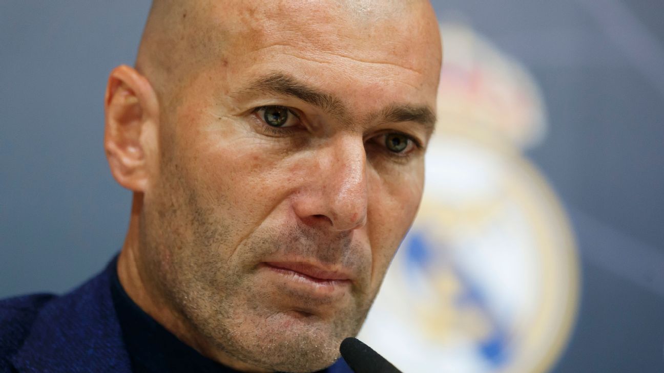 Zinedine Zidane has never been considered as France coach - FFF boss - ESPN