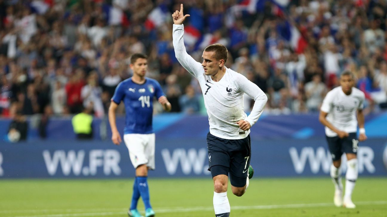 La Selección de Francia confirma a sus 23 convocados para Rusia 2018 - ESPN
