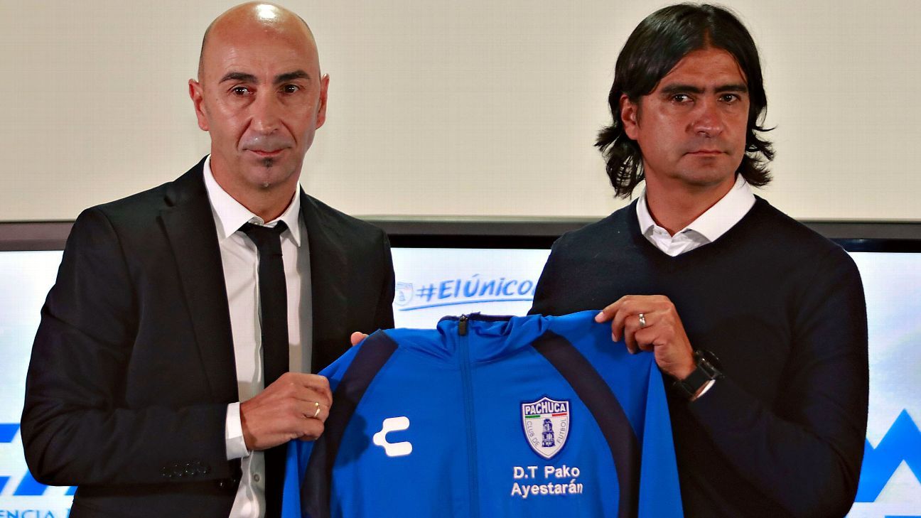 Pako Ayestarán fue presentado como técnico de Pachuca - ESPN