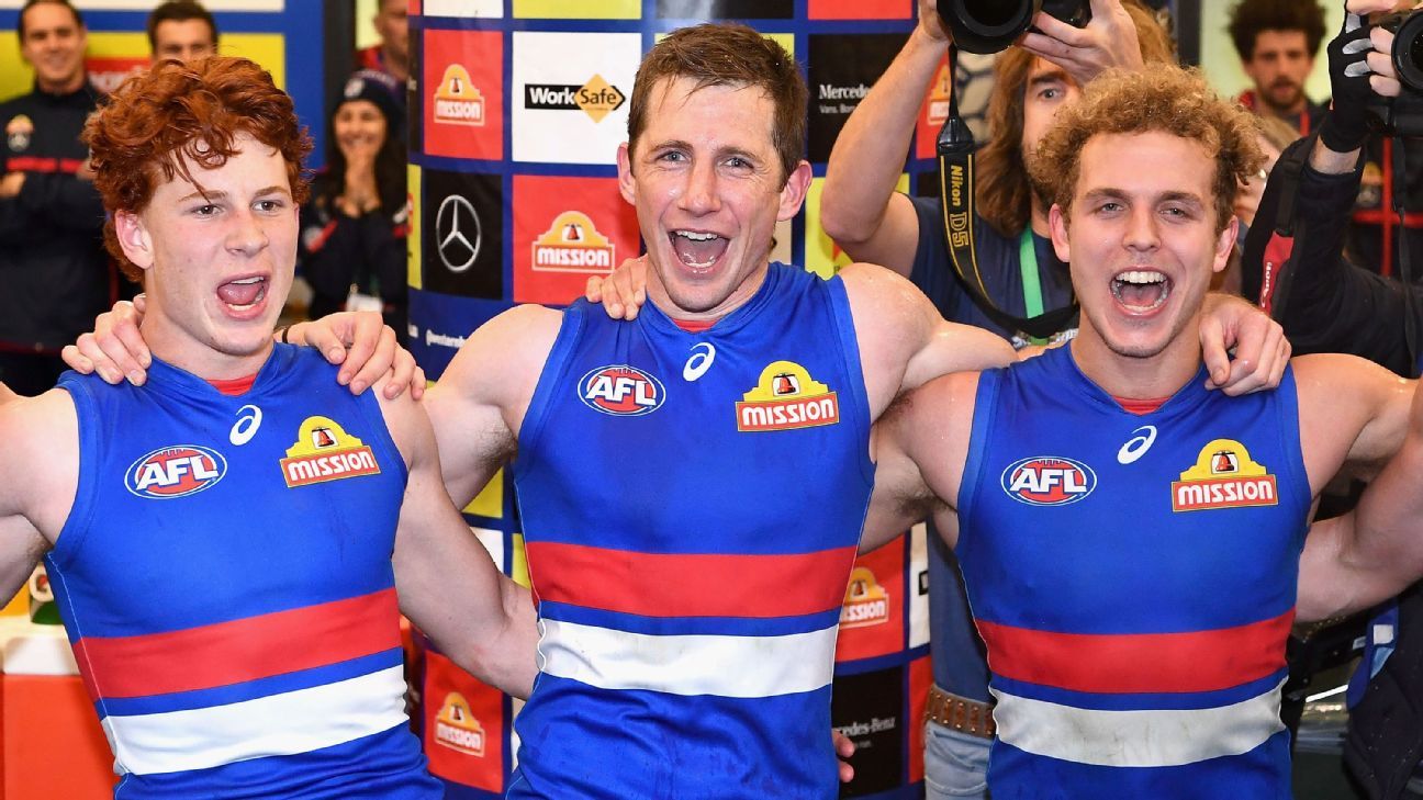 AFL veteran Dale Morris suffers new ACL injury at Bulldogs training - ESPN