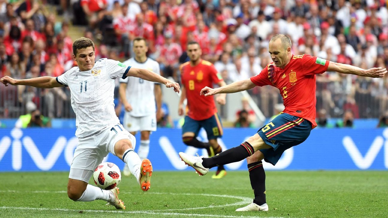 "Es mi último partido con la selección": Iniesta - ESPN