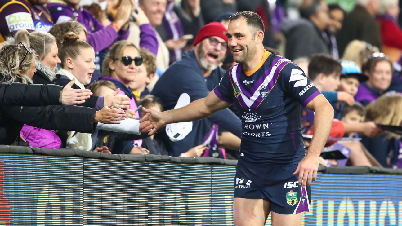 Queensland Maroons' loss of Cameron Smith is Melbourne Storm's gain - ESPN