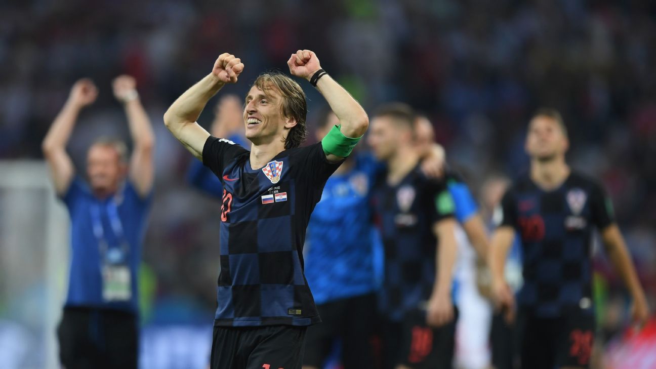 Croatia stars Luka Modric and Ivan Rakitic come up spades against hosts ...