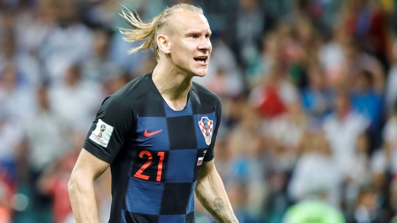 FIFA advierte al croata Domagoj Vida por video a favor de Ucrania - ESPN