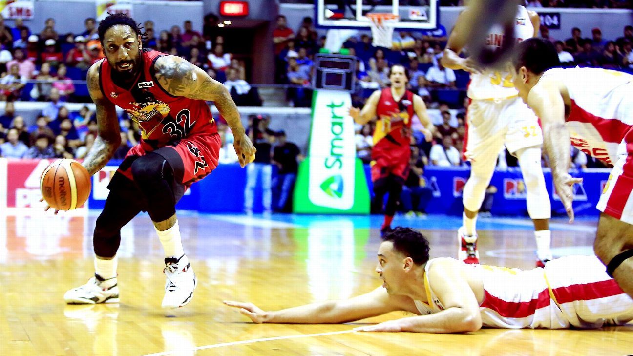 Renaldo Balkman and Joe Devance brush off halftime shoving match - ESPN