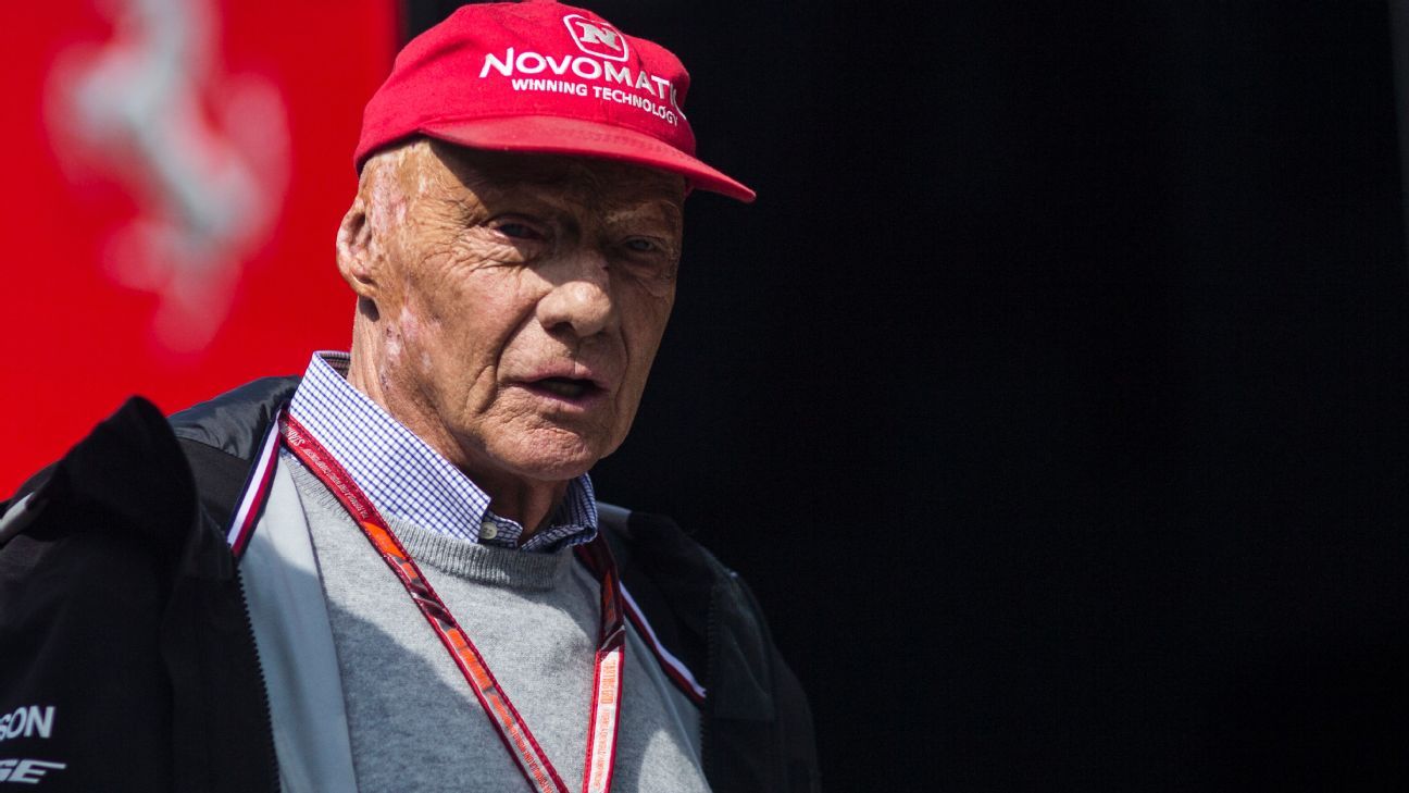 Lauda estará hospitalizado tras su trasplante de pulmón - ESPN