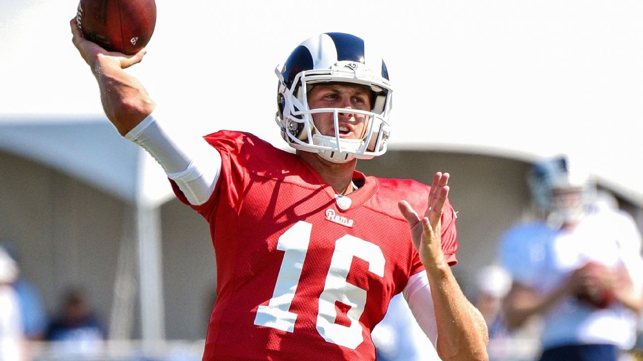 No pressure, Jared Goff: Rams are ready for a Super Bowl run - ESPN