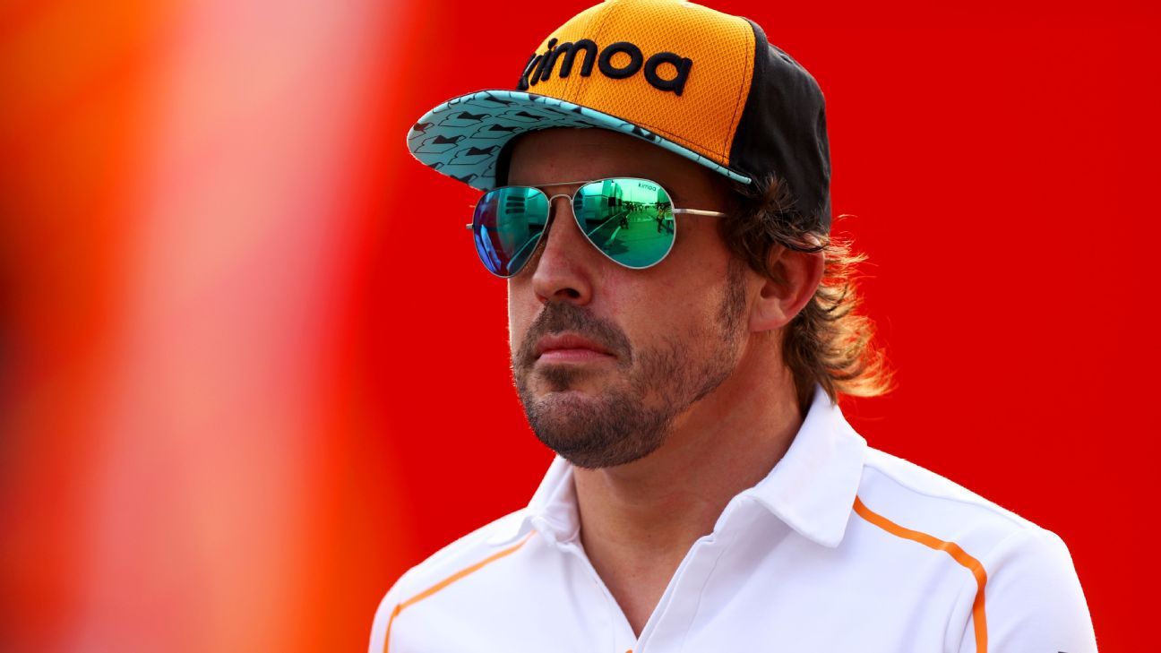 Fernando Alonso suffered back pain after Spa shunt - ESPN