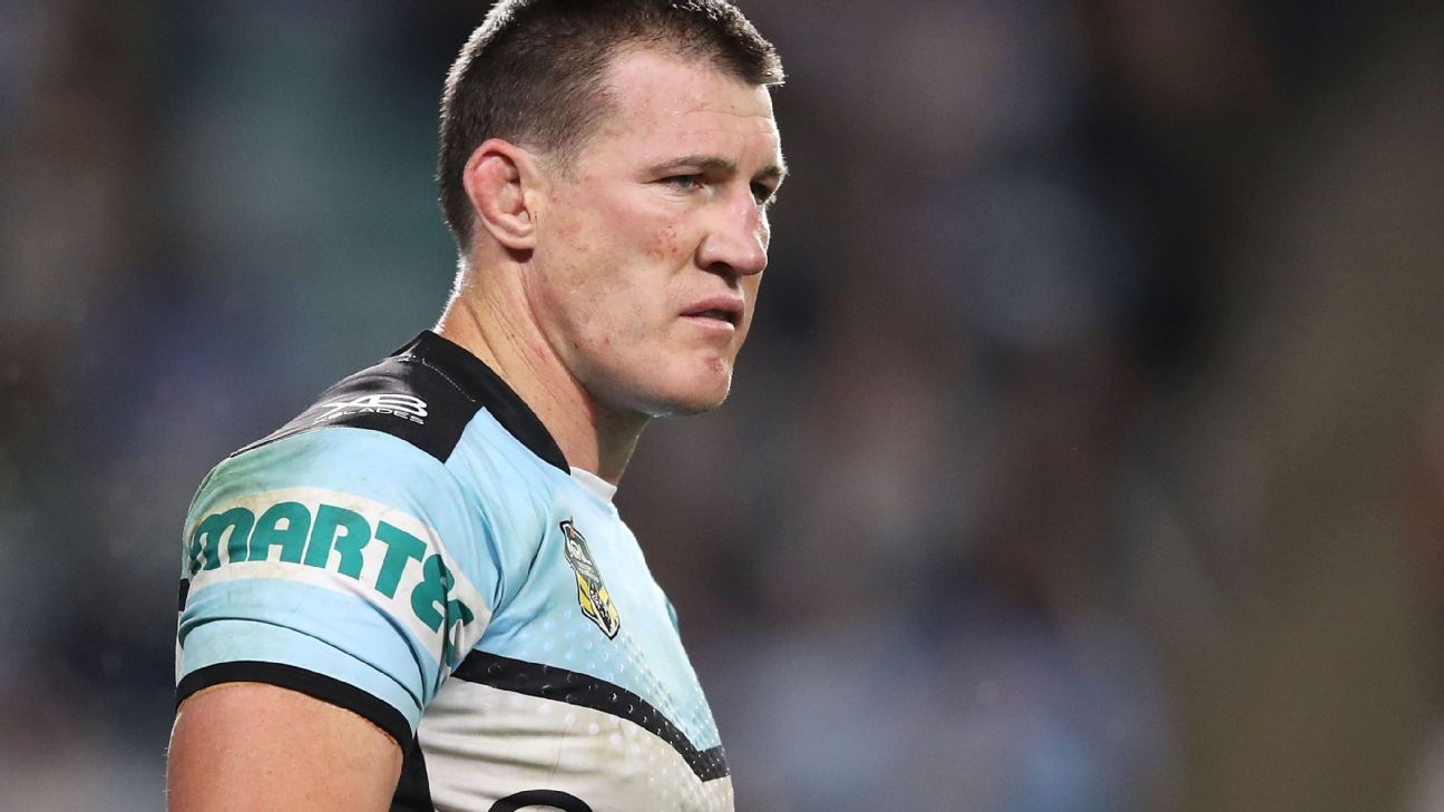 NRL Cronulla captain Paul Gallen ruled out of Sharks' final - ESPN