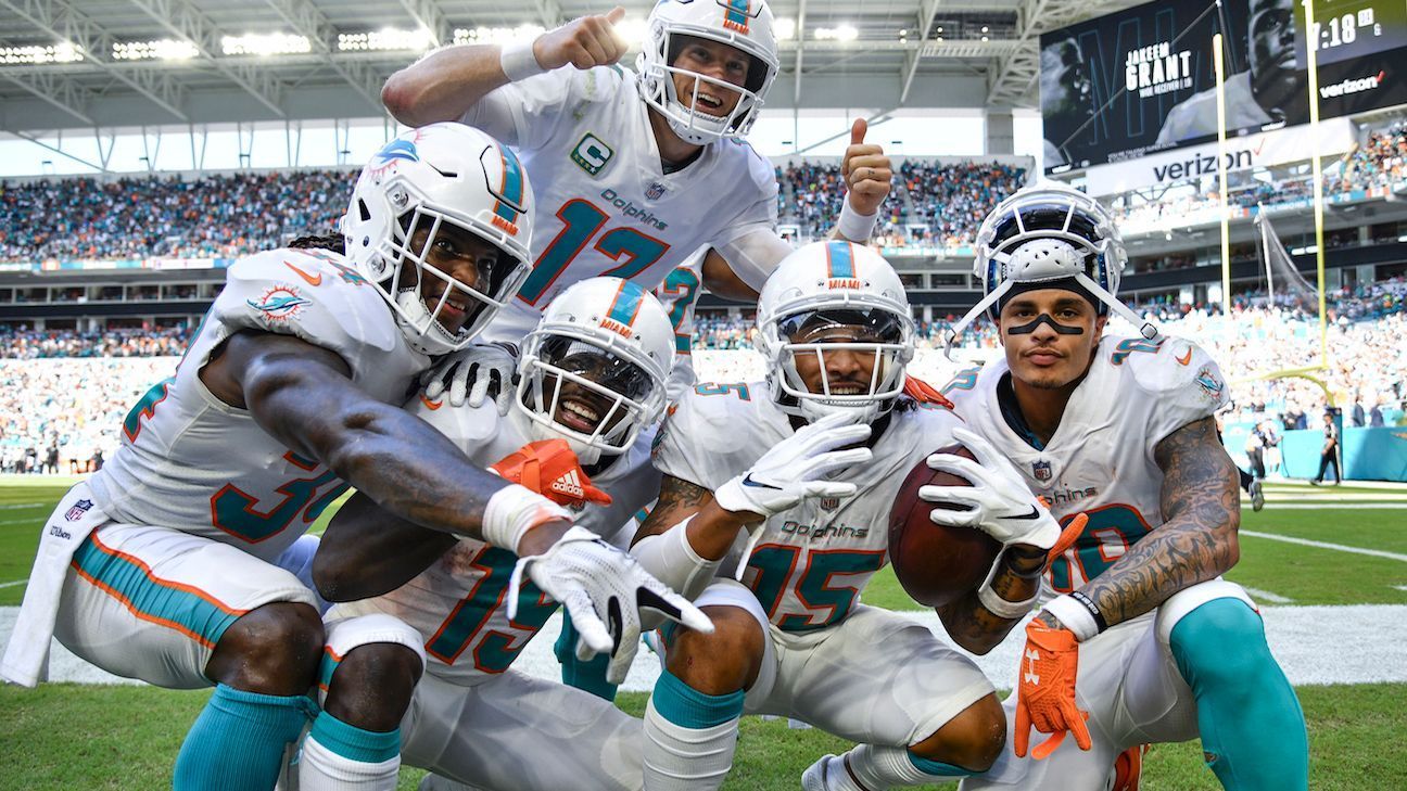 Miami Dolphins, líderes del AFC Este, ¿quién lo hubiera dicho? - ESPN