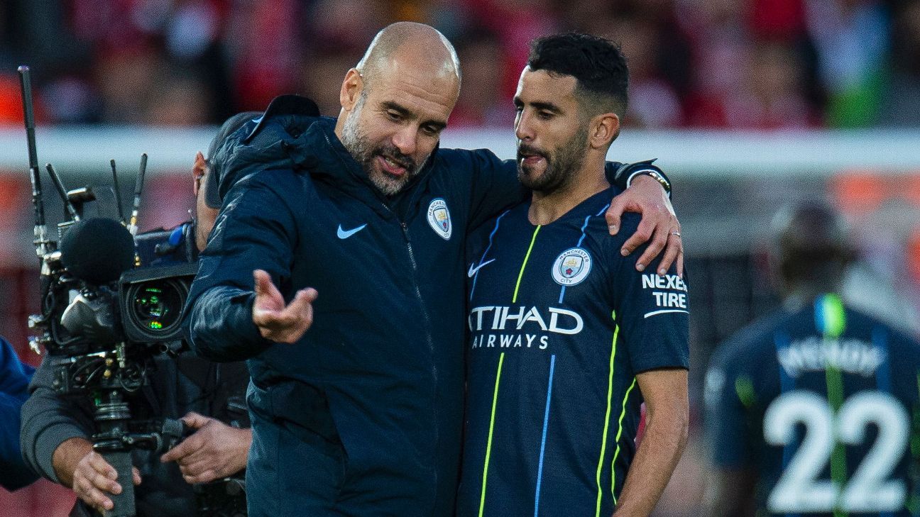 Manchester City's Pep Guardiola hails 'incredible' Riyad Mahrez goal vs ...
