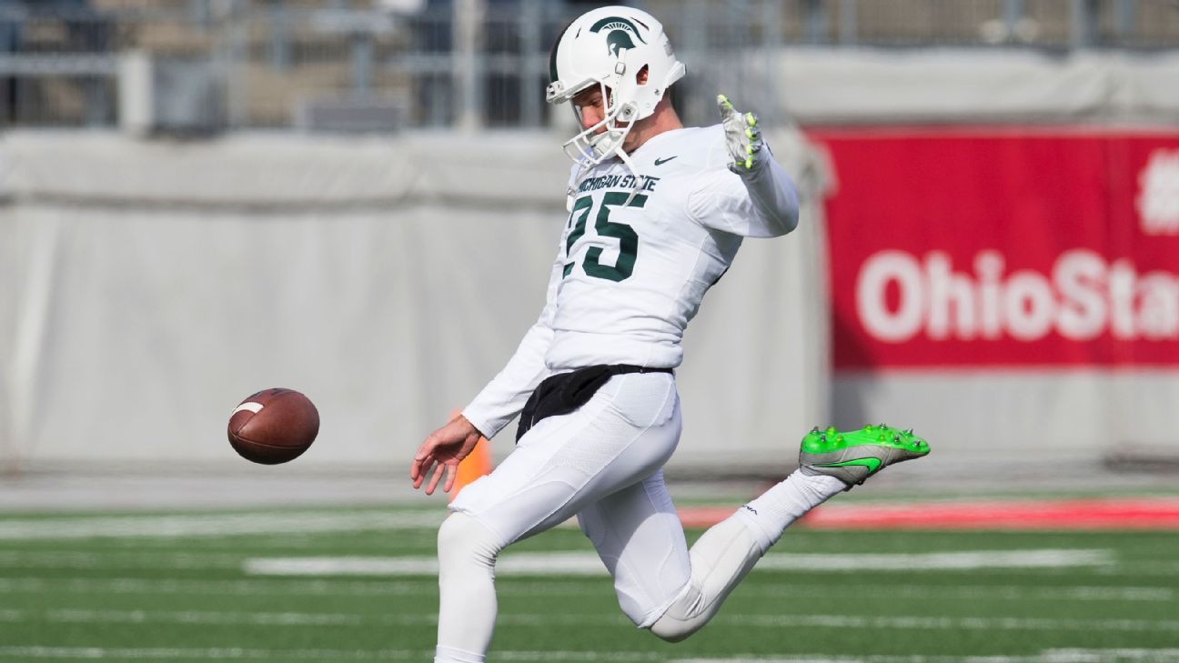 Jake Hartbarger of Michigan State Spartans likely done for season with ...