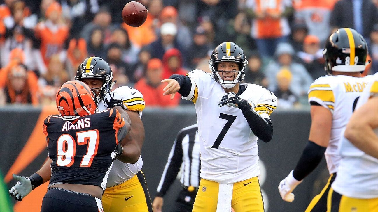 What's behind Ben Roethlisberger's pace for career bests - ESPN ...