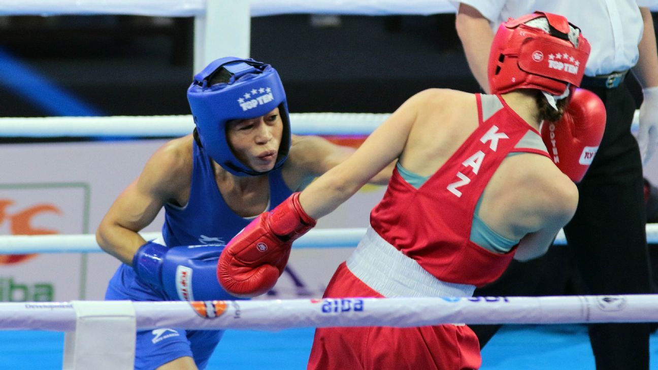 Dominant Mary Kom punches past jitters to make AIBA Women's Boxing ...