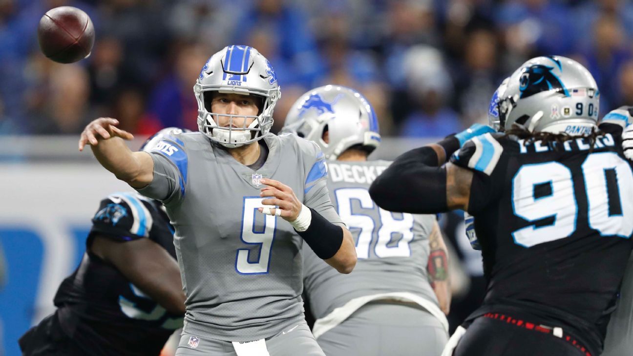 Detroit Lions 2020 season preview -- Matthew Stafford might finally ...