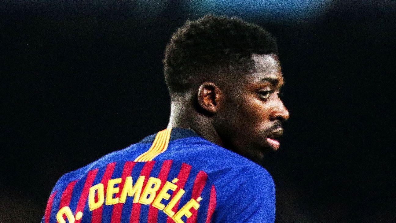 Barcelona open talks with Dembele over new contract - sources - ESPN