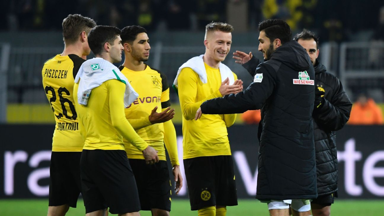 Dortmund's Marco Reus plays like 'Ferrari' in middle of field - Nuri ...