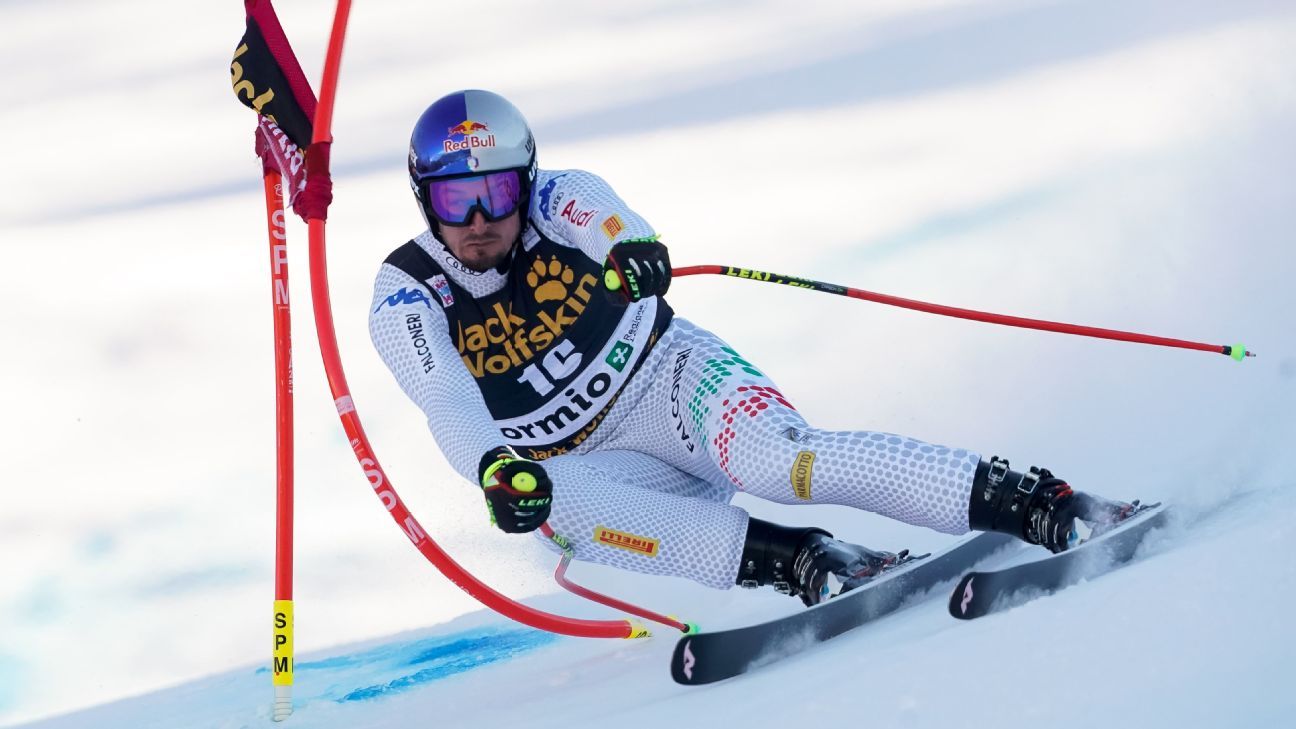 Super-G champ Dominik Paris out for season with knee injury - ESPN