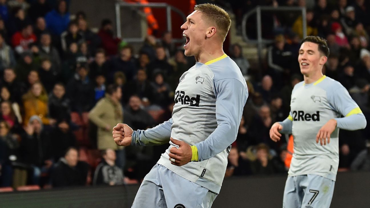 Southampton vs. Derby County - Football Match Report - January 16, 2019 ...