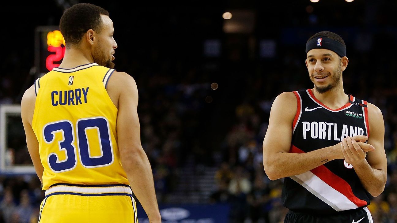 Curry é dono do melhor aproveitamento nas bolas de três da NBA, mas ele ...