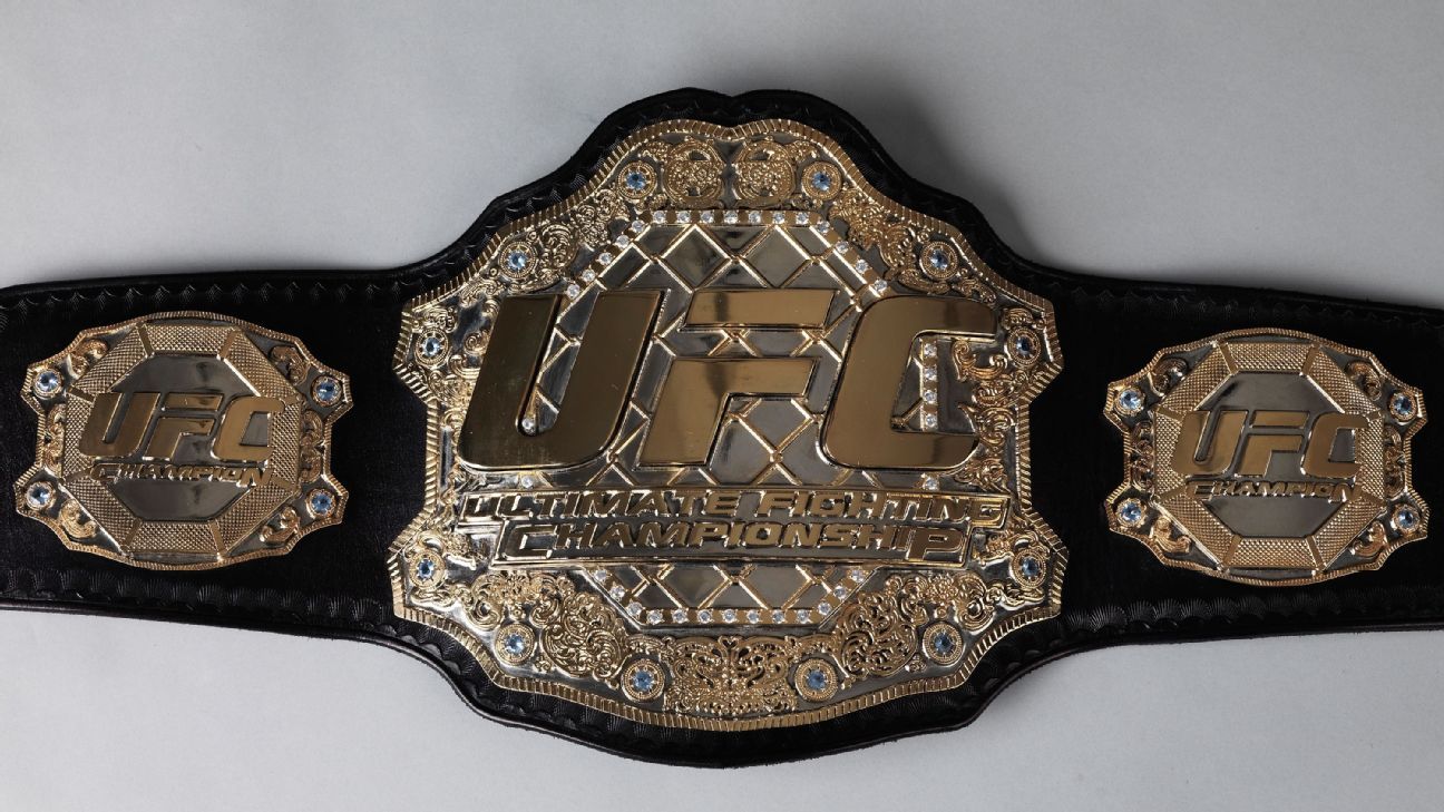UFC lança novo cinturão que vale três vezes mais que o antigo; veja e ...