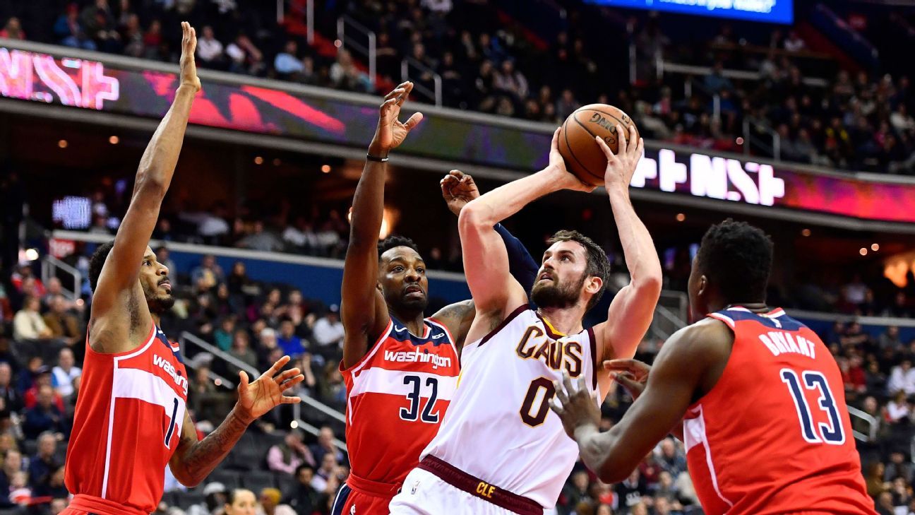 Cavs' Love to rest foot, won't play vs. Pistons - ESPN