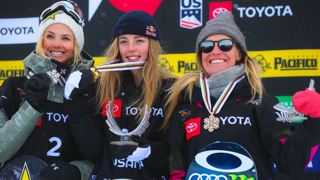Jamie Anderson, Jessie Diggins and snowboarders protest FIS president ...