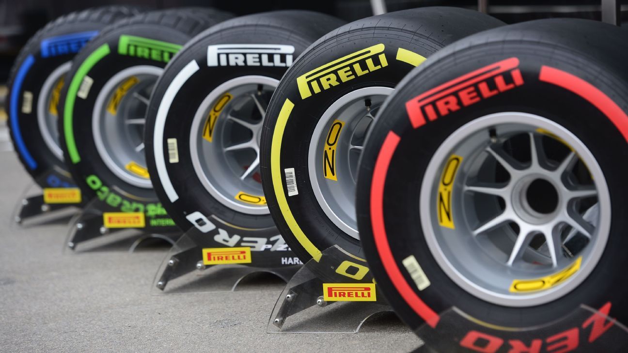 Fórmula 1: pneus com cores, números, duros, macios, 'do futuro'... o guia para 2019 - ESPN