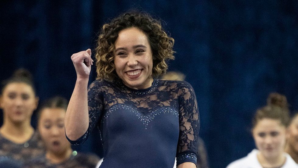 UCLA gymnast Katelyn Ohashi's new floor routine: Viral star removes ...