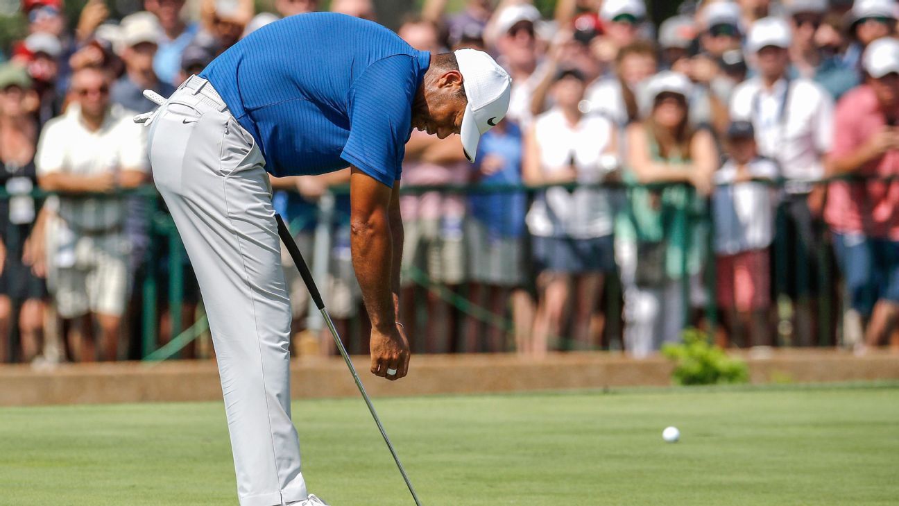 The putts Tiger used to make just aren't going in as much - ESPN
