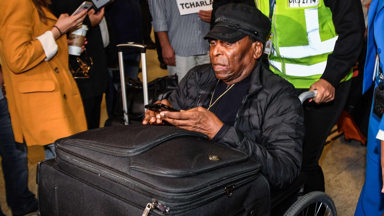 Pele back in hospital in Brazil for more tests after arriving from ...