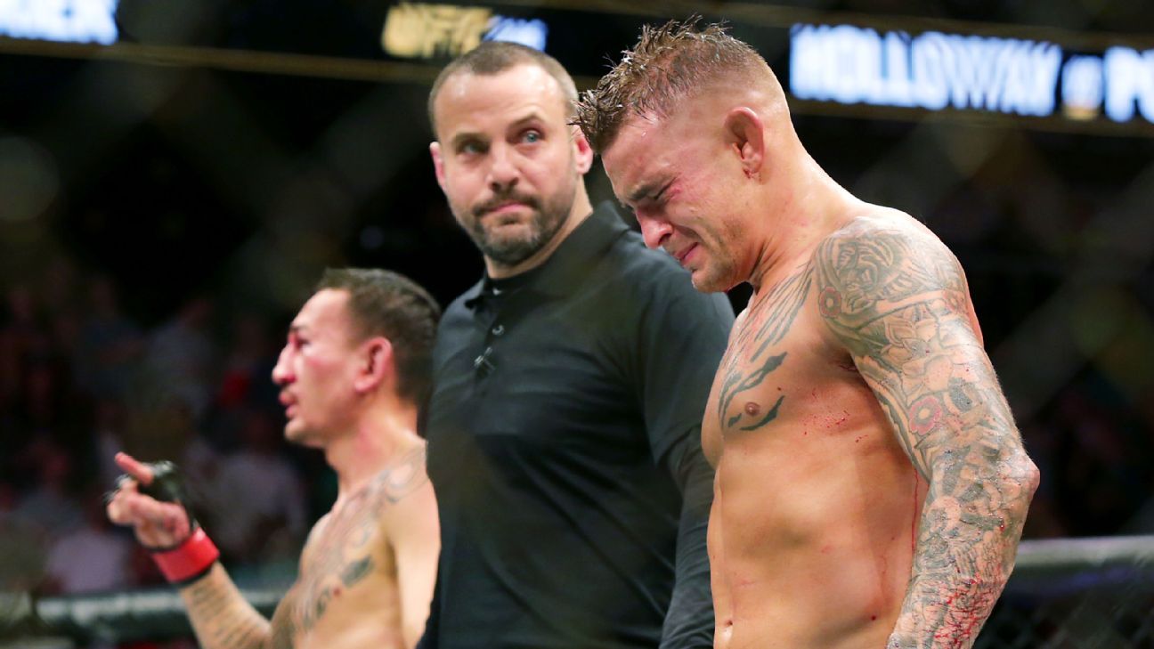 Poirier tops Holloway for interim lightweight title - ESPN