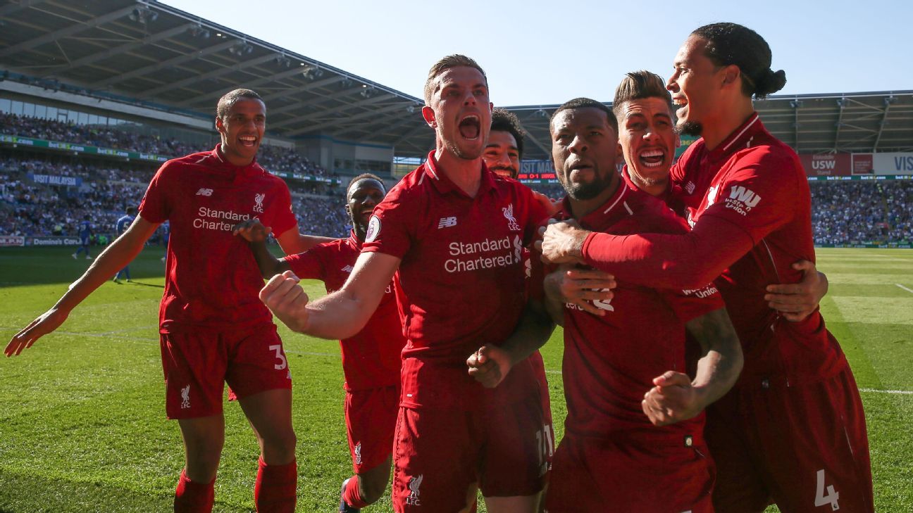 Liverpool decide no 2º tempo, retoma liderança e mantém quente a briga ...