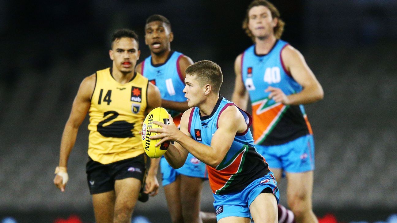 AFL Draft Wrap: First-round prospect Connor Budarick defying his ...
