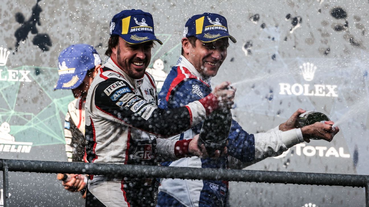 Alonso inches closer to WEC title, turns focus to Indy 500 - ESPN