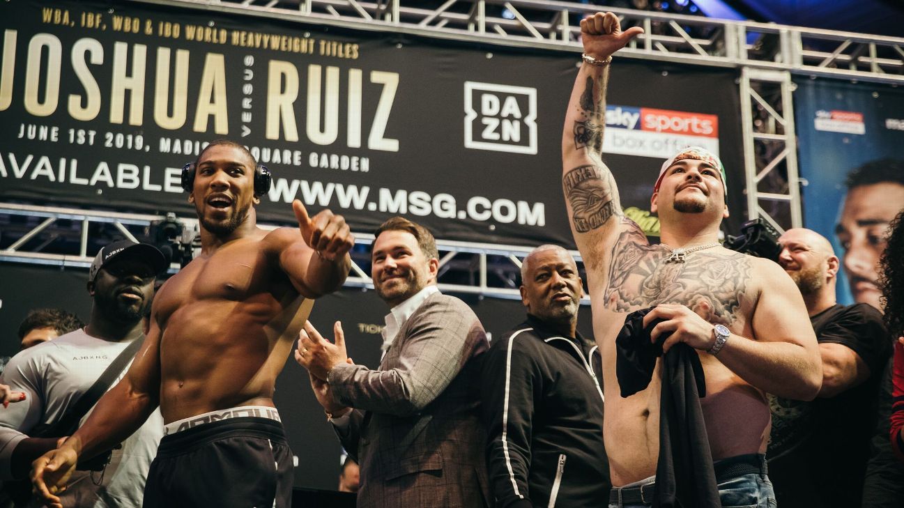 Ringside Seat: Anthony Joshua wants to make statement in U.S. debut - ESPN