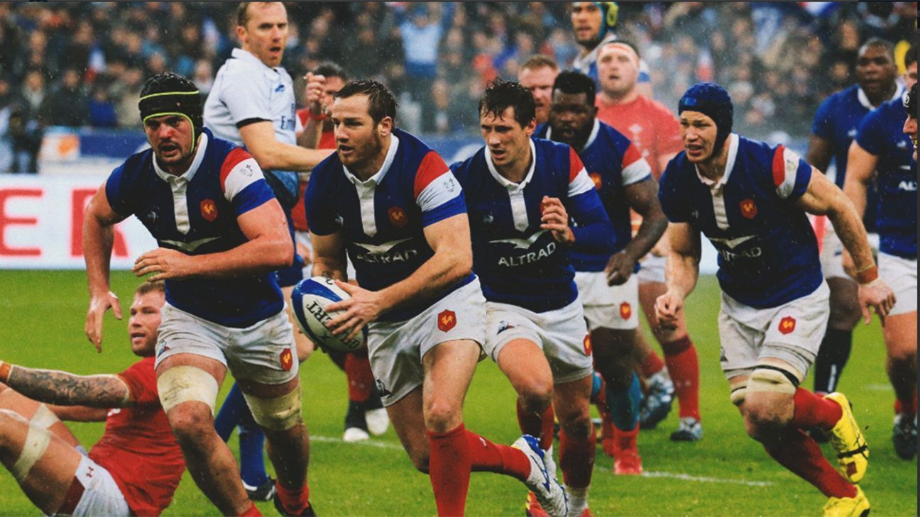 Francia anunció su plantel para el Mundial de Rugby - ESPN