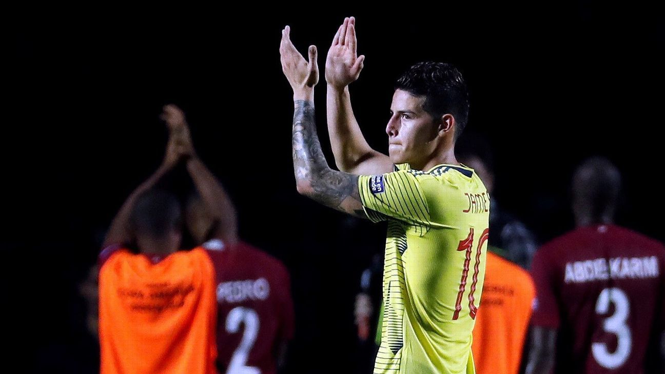 James, la figura y el líder de Colombia ante Qatar - ESPN