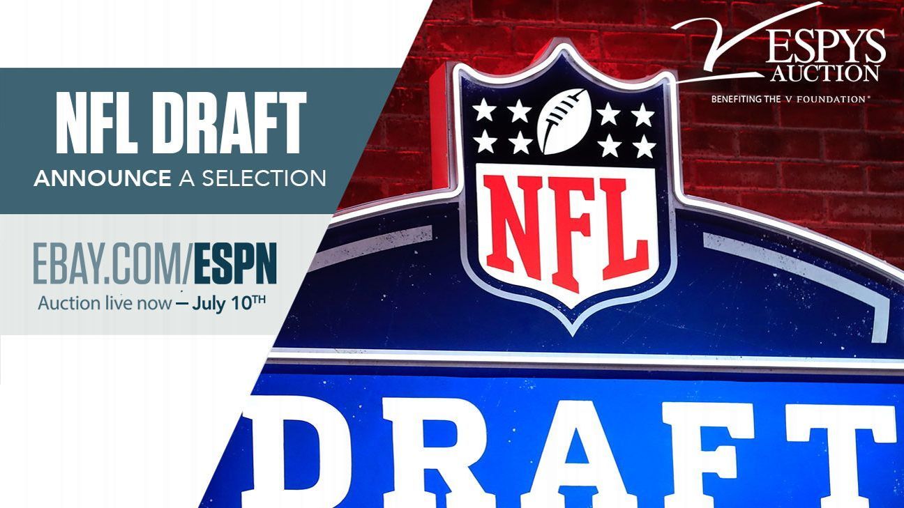 ESPYS Auction Announce a pick at 2020 NFL draft in Las Vegas - ESPN